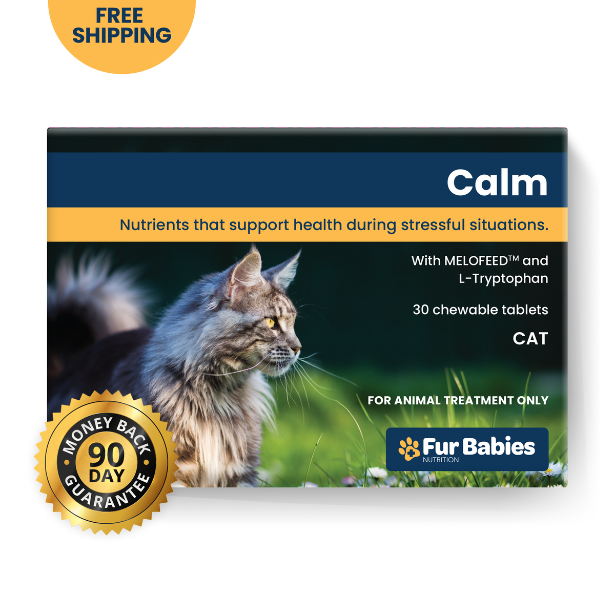 Calming Tablets & Supplements For Cats | Calming Care For Cats – Fur ...